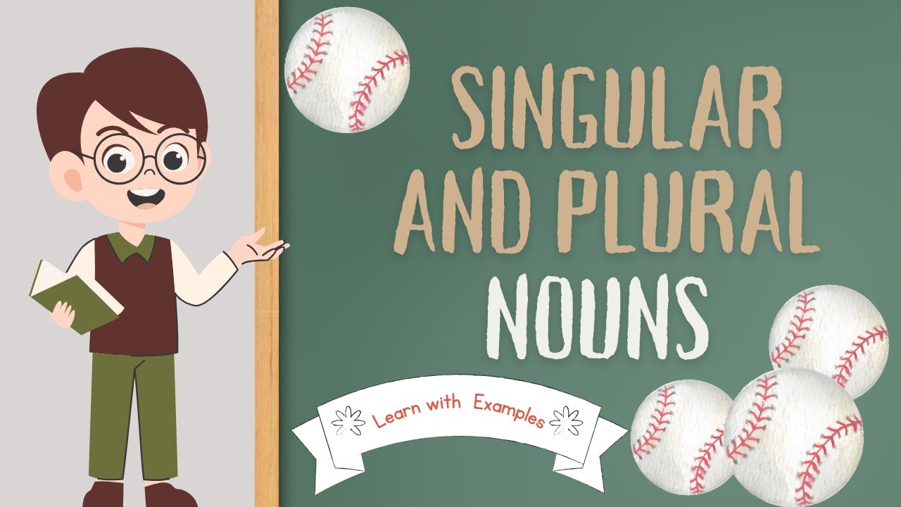 Singular vs Plural Nouns | Fun and Easy Grammar Lesson for Kids - YouTube
