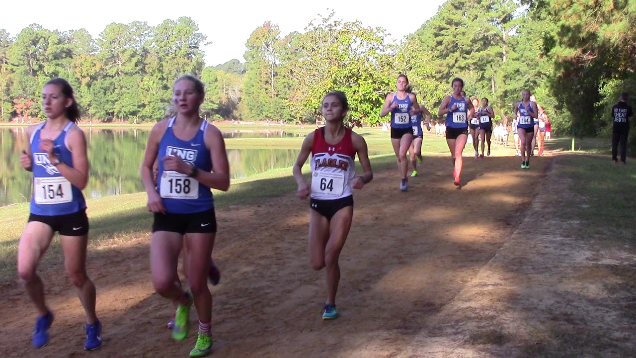 2019 Peach Belt women's mid race - YouTube