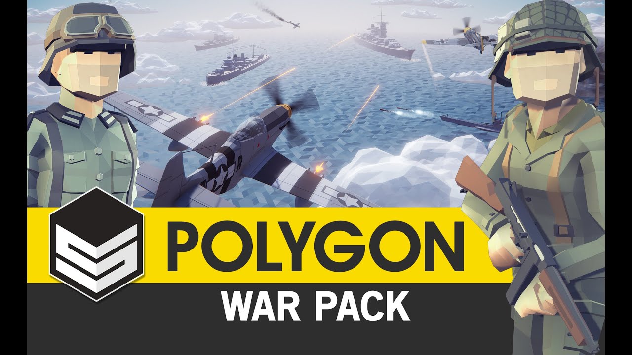 POLYGON War Pack - (Trailer) 3D Low Poly Art for Games by #SyntyStudios ...