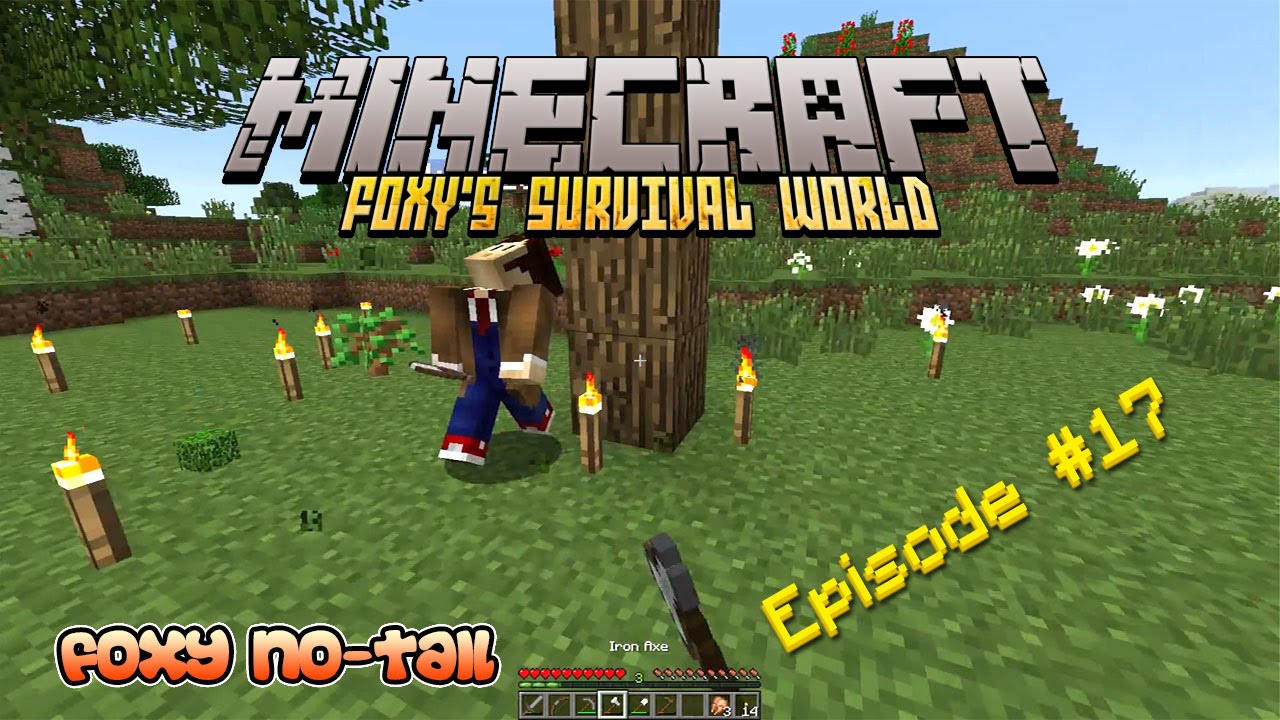 Minecraft Survival - How to Build a Giant Tree [17] - YouTube