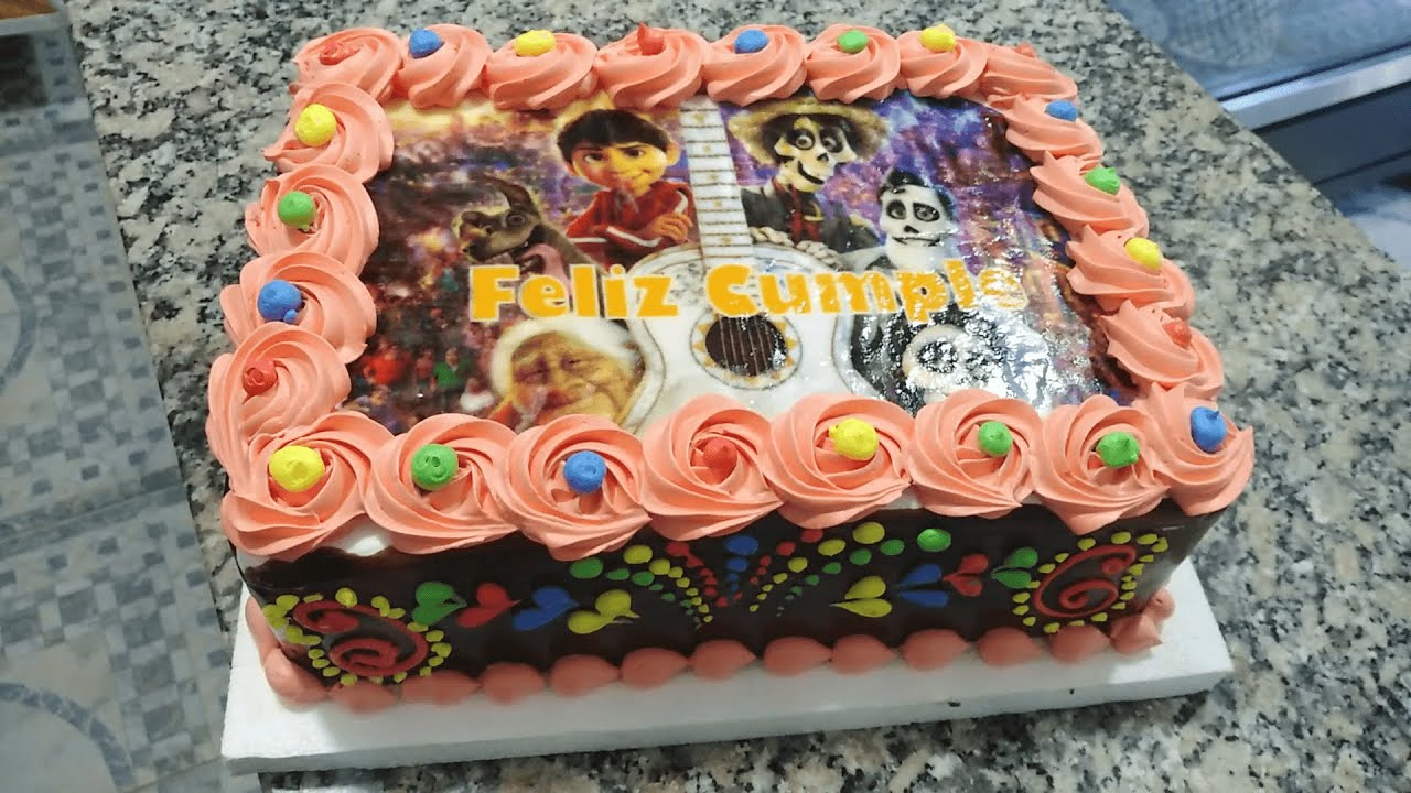 PASTEL COCO PIXAR / DIA DE LOS MUERTOS |COCO DISNEY PIXAR PASTEL / DAY ...