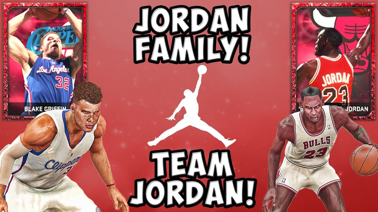 Team Jordan! Jumpman Family Members! - NBA 2K15 MyTeam - Ruby Michael ...