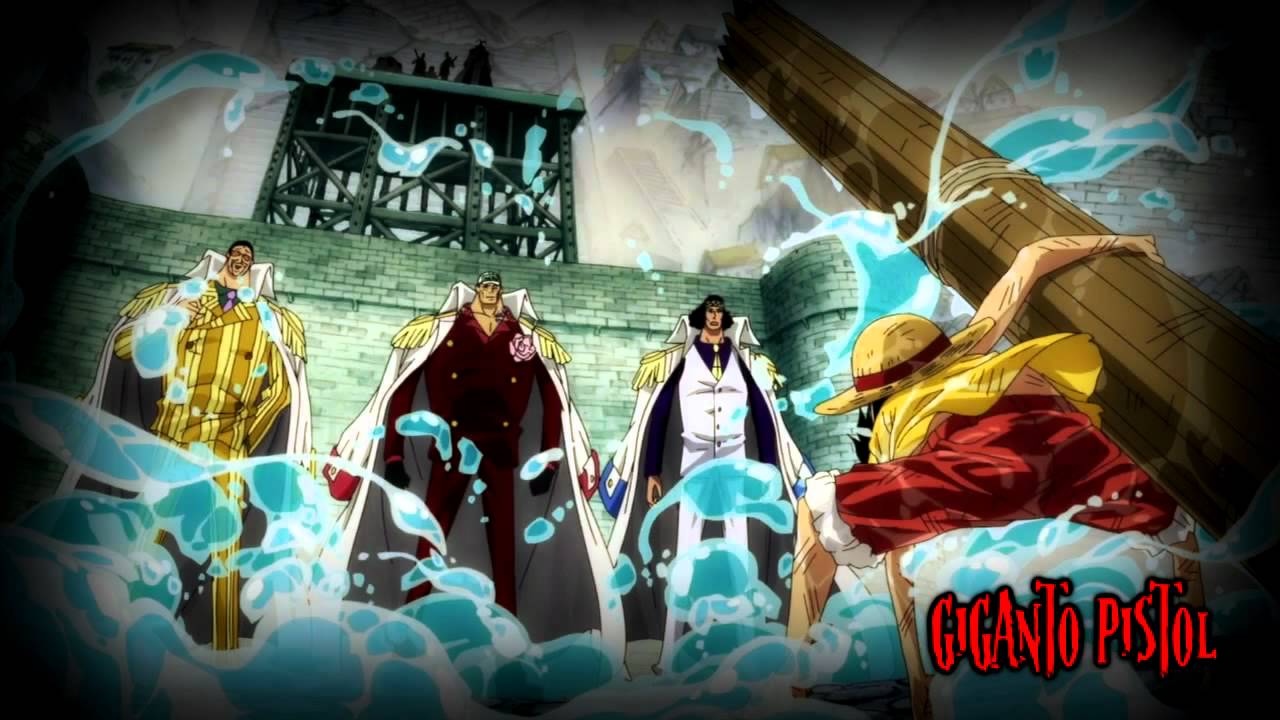 One Piece OST - Luffy's fierce attack - YouTube