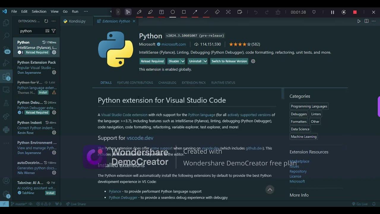 Membuat Kondisi Di Bahasa Program Python - YouTube