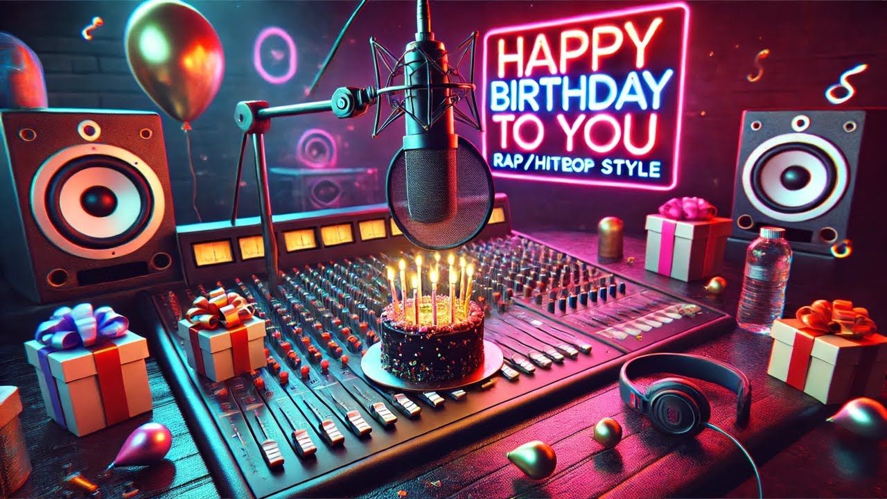 Hip-Hop/Rap Happy Birthday Song:🎶 Happy Birthday Song 🎂 | High-Energy ...