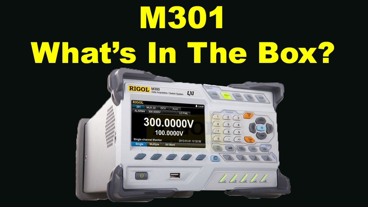 "What's in the Box": M301 RIGOL Data Acquisition System - YouTube