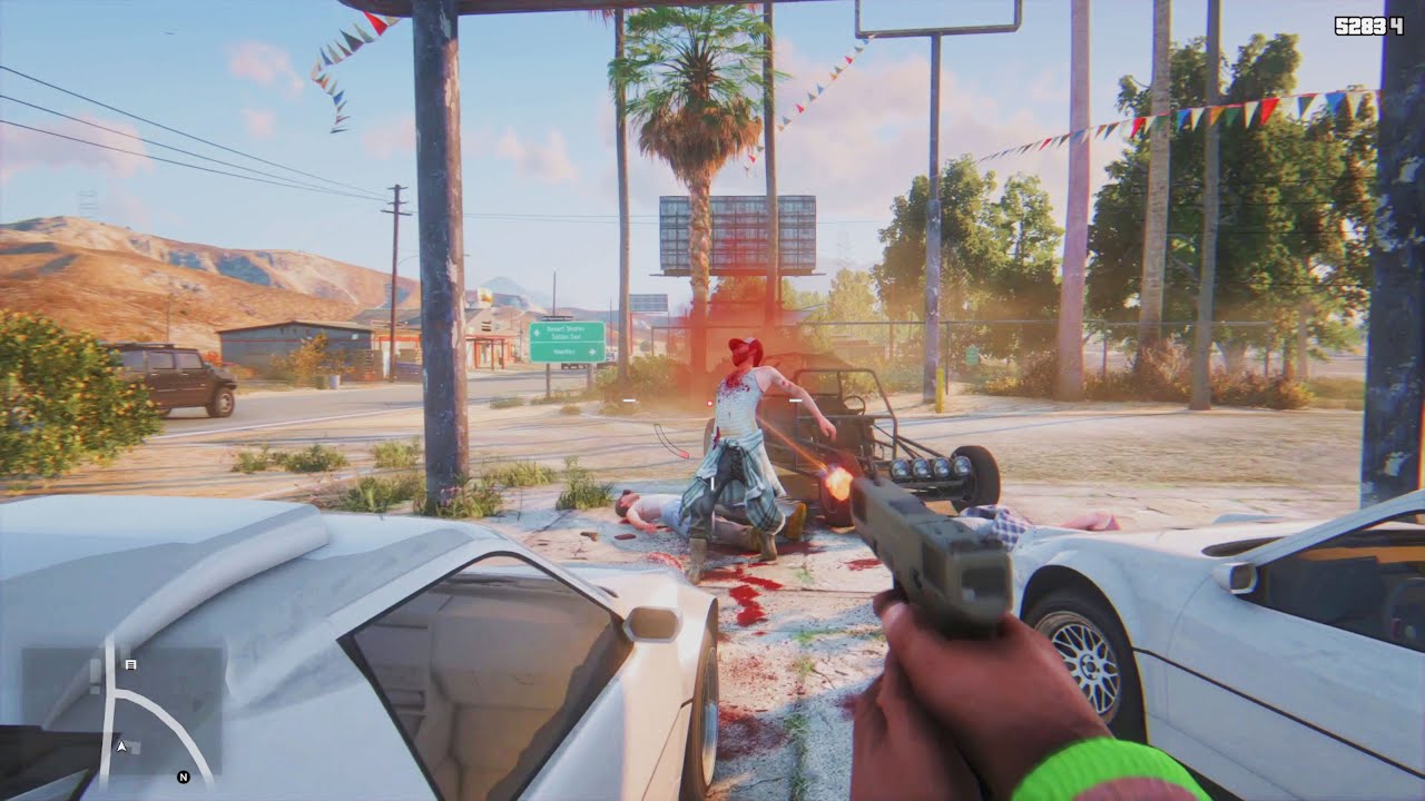 GTA 5 Remastered REALISTIC DEATHS 4k 60FPS (EUPHORIA RAGDOLL OVERHAUL ...