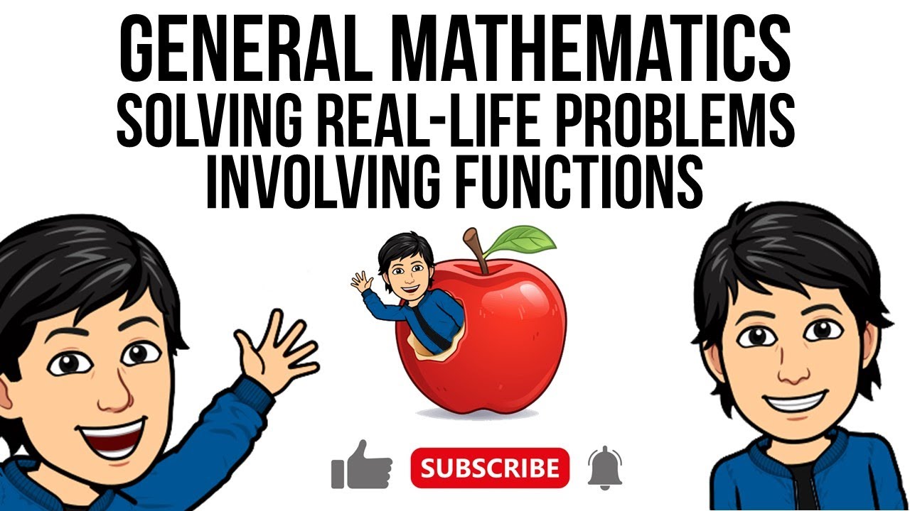 Solving Real-Life Problems Involving Functions - YouTube