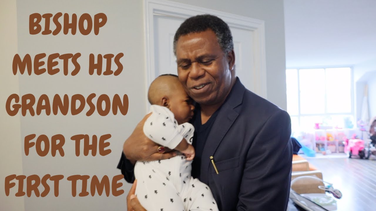 GRAND-DAD MEETS GRANDSON FOR THE FIRST TIME - YouTube