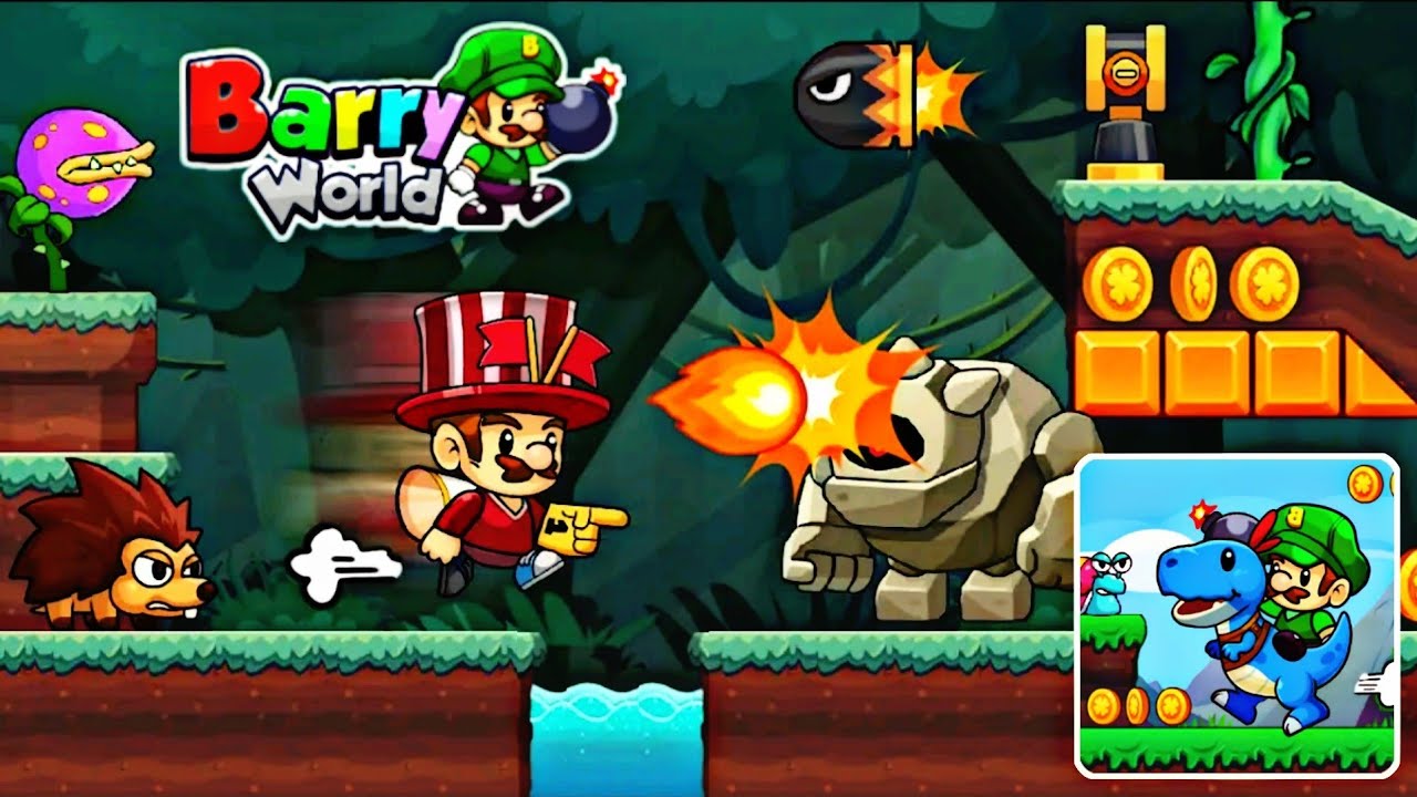 Мир Приключений БАРРИ Barry World Adventure Game Android Gameplay - YouTube