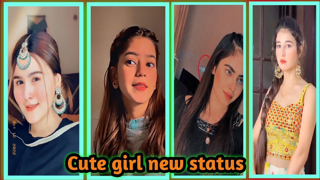 Cute 🥰girl new status(2023) 🥰🥰4k full screen HD status🥰🥰 #shorts#short ...