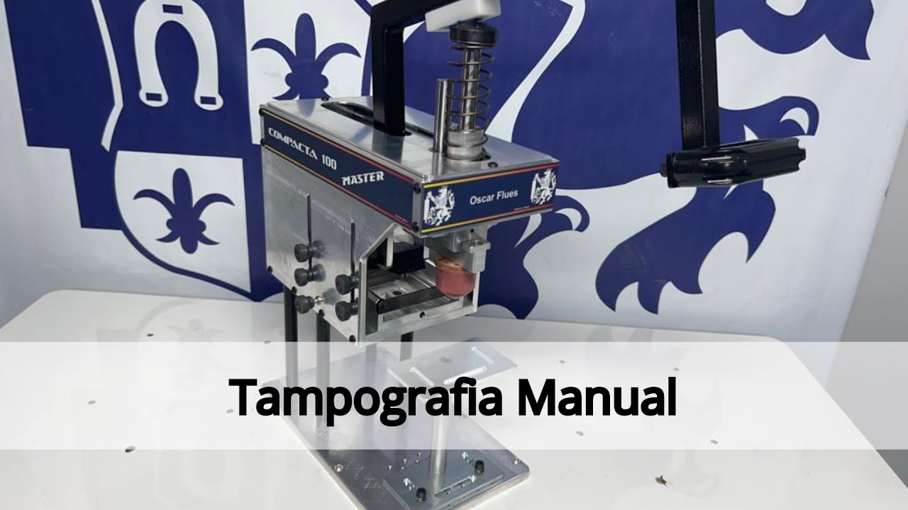 Tampografia Manual | Pad printing | Diferentes aplicações - YouTube