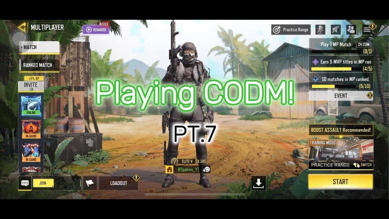 Playing CODM! | PT.7 - YouTube