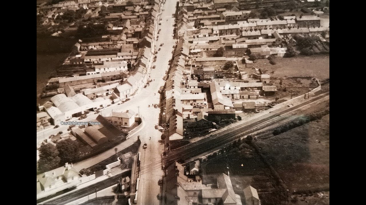 Tracing the Keady-Castleblayney railway line on Google satellite and ...