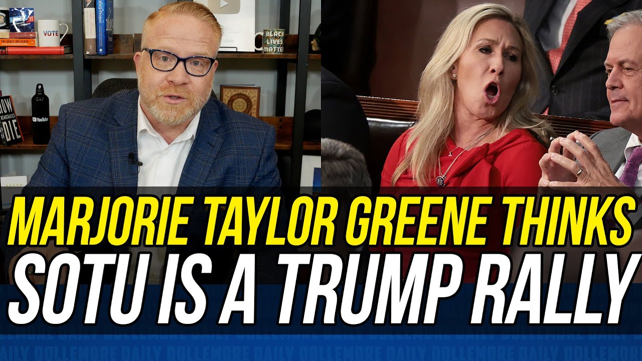 Marjorie Taylor Greene Chanted "BUILD THE WALL" During Biden's State of ...