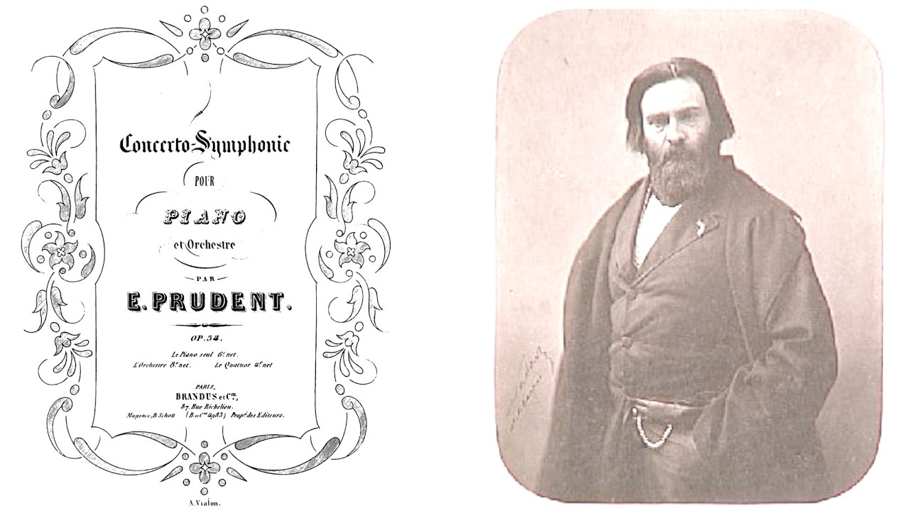 Émile Prudent; Piano Concerto No.1 in G min, Op.34 (1850) [REMASTER ...