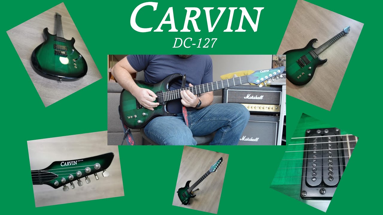 Carvin DC127 Emerald Green, Demo - YouTube