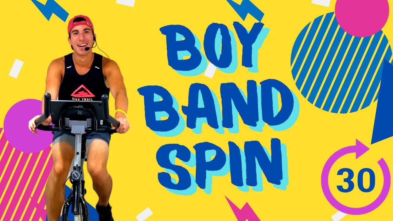 30 Minute Boy Band Bangers Spin Class! | Get Fit Done - YouTube