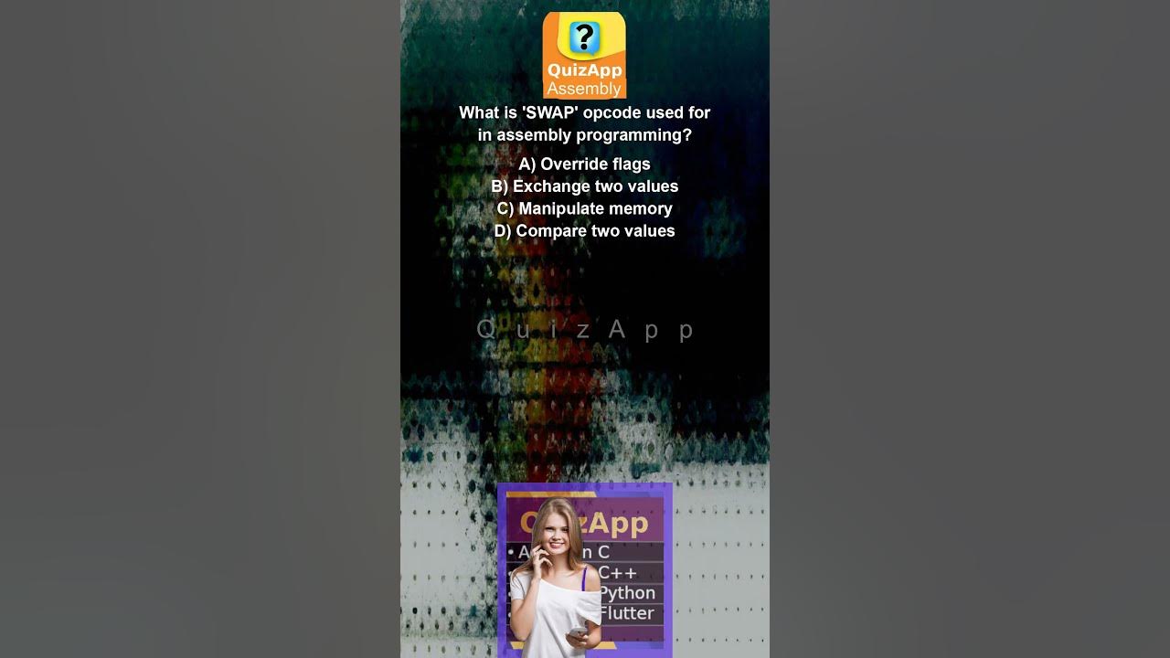 Assembly What is SWAP opcode used for in assembly programming - YouTube