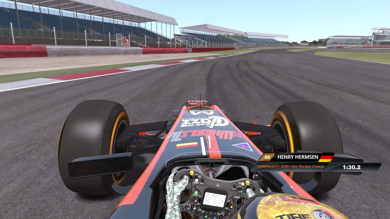 rFactor 2 - FSR PRO R8: Silverstone Hotlap w/ Henry Hermsen - YouTube