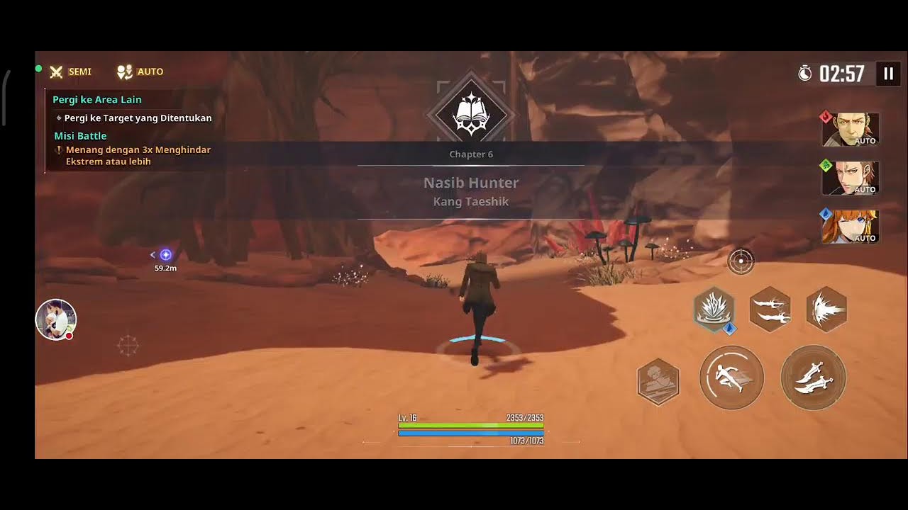 Hunter Sung Jinwo Masuk ke GATE Dungueon | GAMEPLAAY SOLO LEVELING ...
