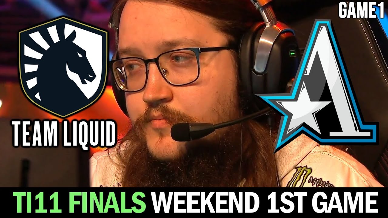 LIQUID vs ASTER - Intense First Game TI11 Finals Weekend - YouTube