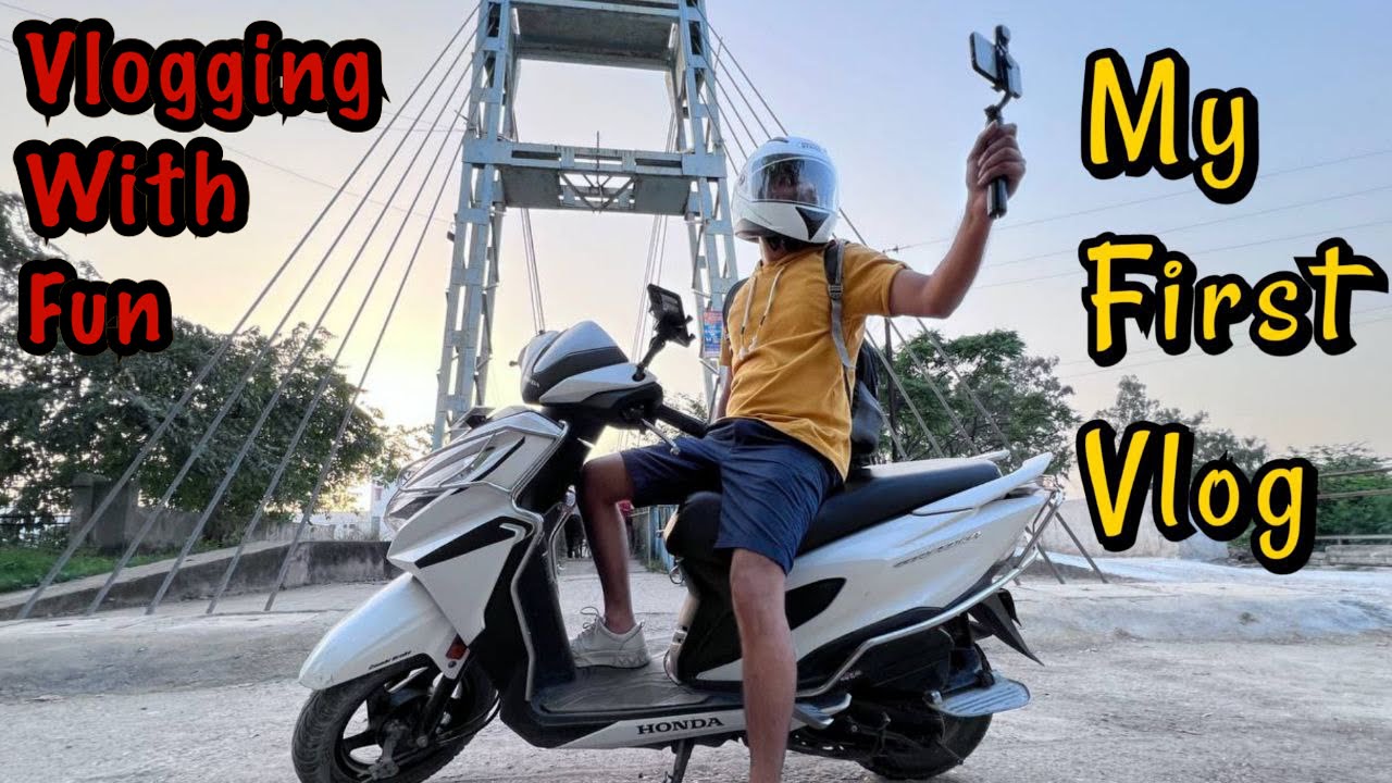 My First Vlog || Moto Vlogging || Travel Vlog || First Vlog Viral ...