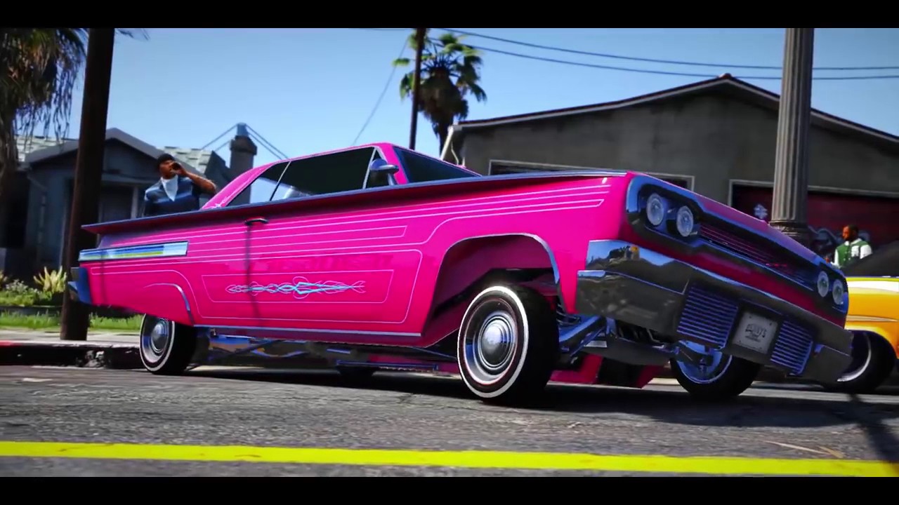 GTA 5 The Low Rider Car Meet GTA V PC Editor - YouTube