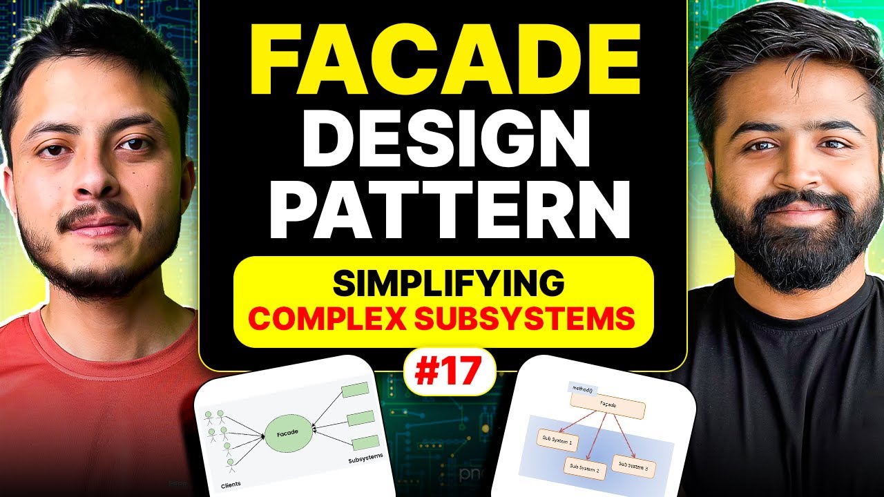 Facade Design Pattern | Real-world use case + Code | Design patterns in LLD - YouTube