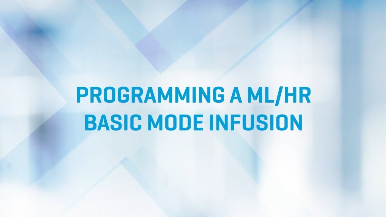 Training: Novum IQ Syringe: How to Program in Basic Mode - YouTube