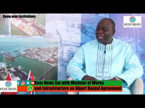 Kexx News Sat with Minister of Works and Infrastructure on Alport ...
