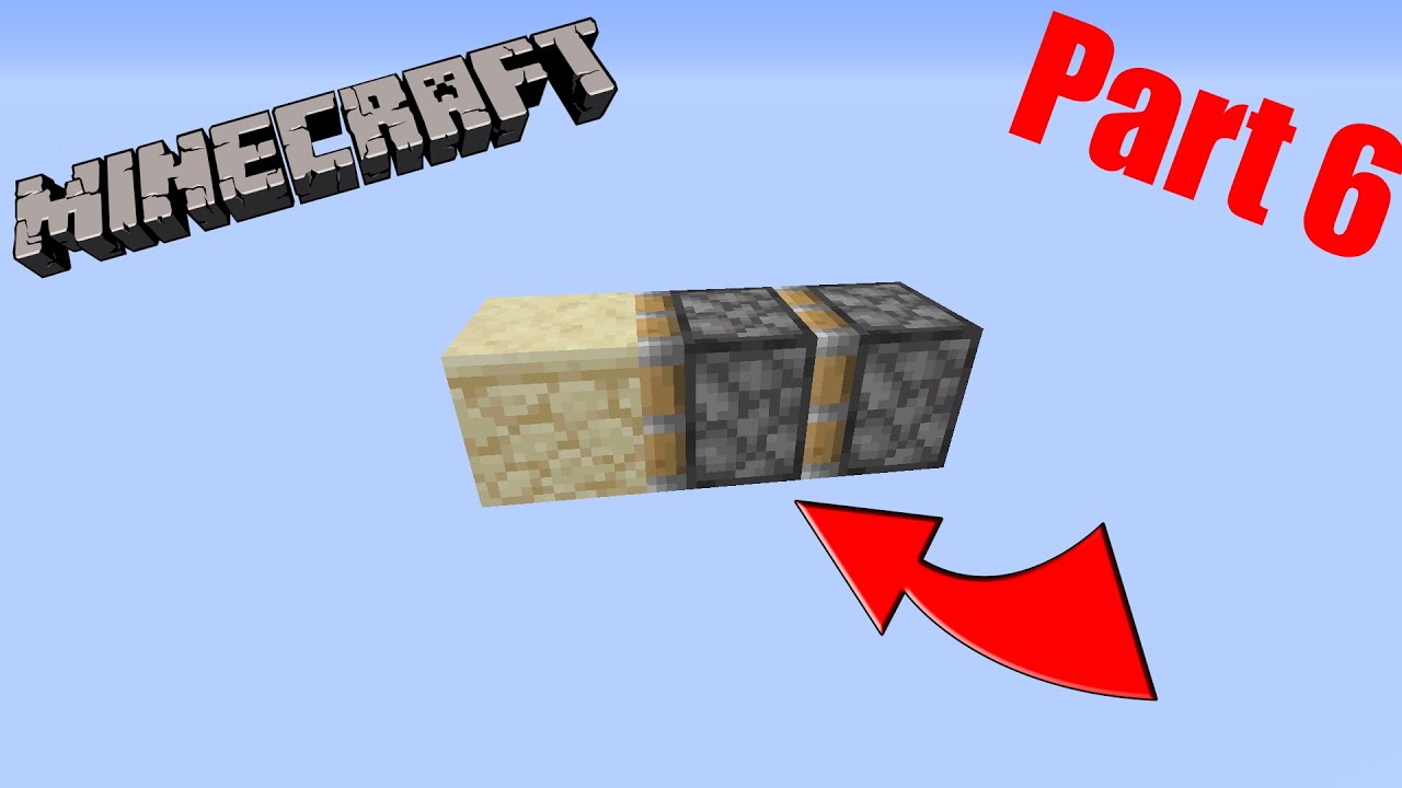Minecraft Double Piston Extender Tutorial (Part 6/15) - YouTube