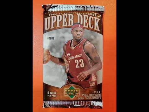 2006-07 UPPER DECK LEBRON JAMES HOBBY PACK with Ha Seung Jin the first ...