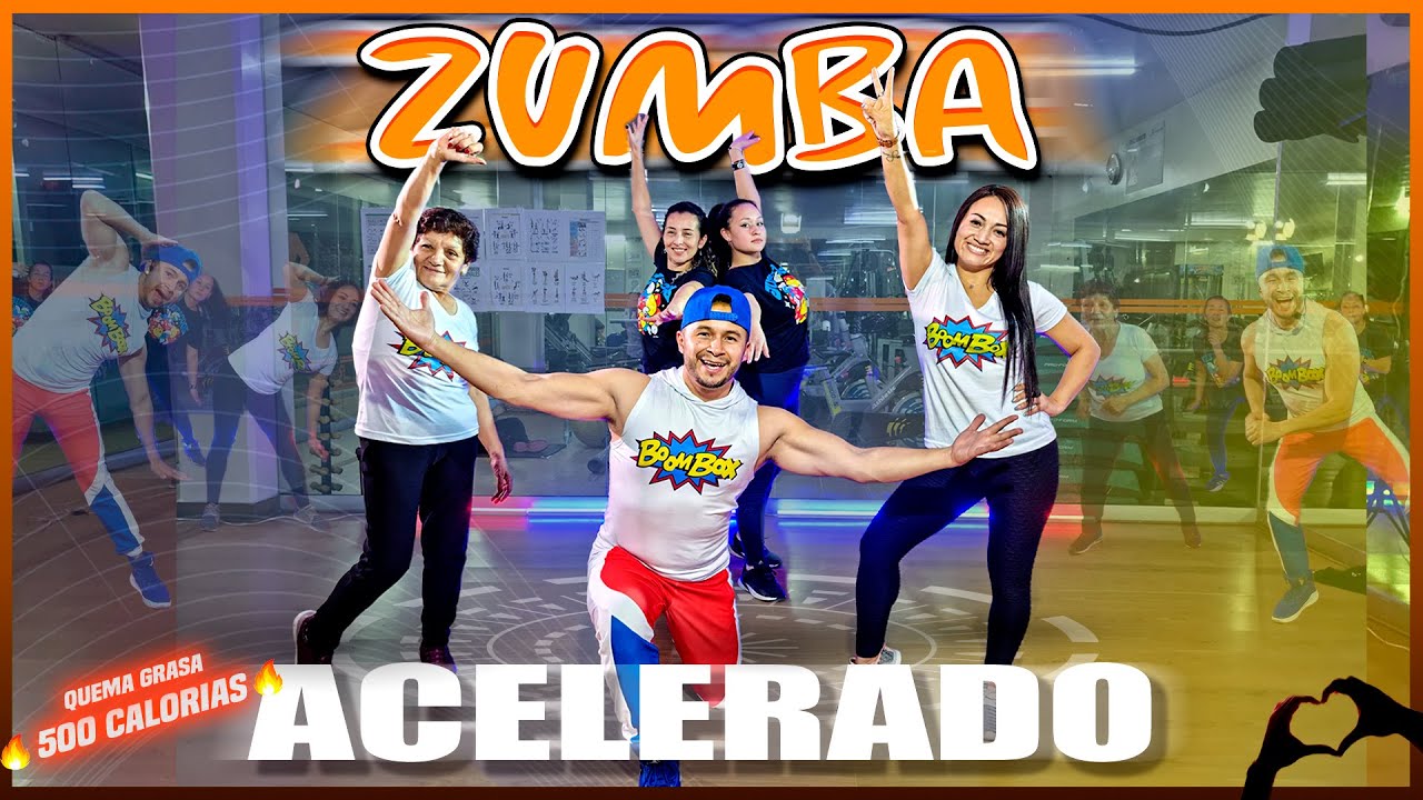 ZUMBA ACELERADO para Bajar de PESO 🔥 en 40 Minutos (FUNCIONA)🎵 Dance ...
