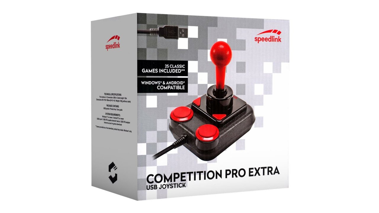 Batocera 37 + SpeedLink Competition Pro Extra - YouTube