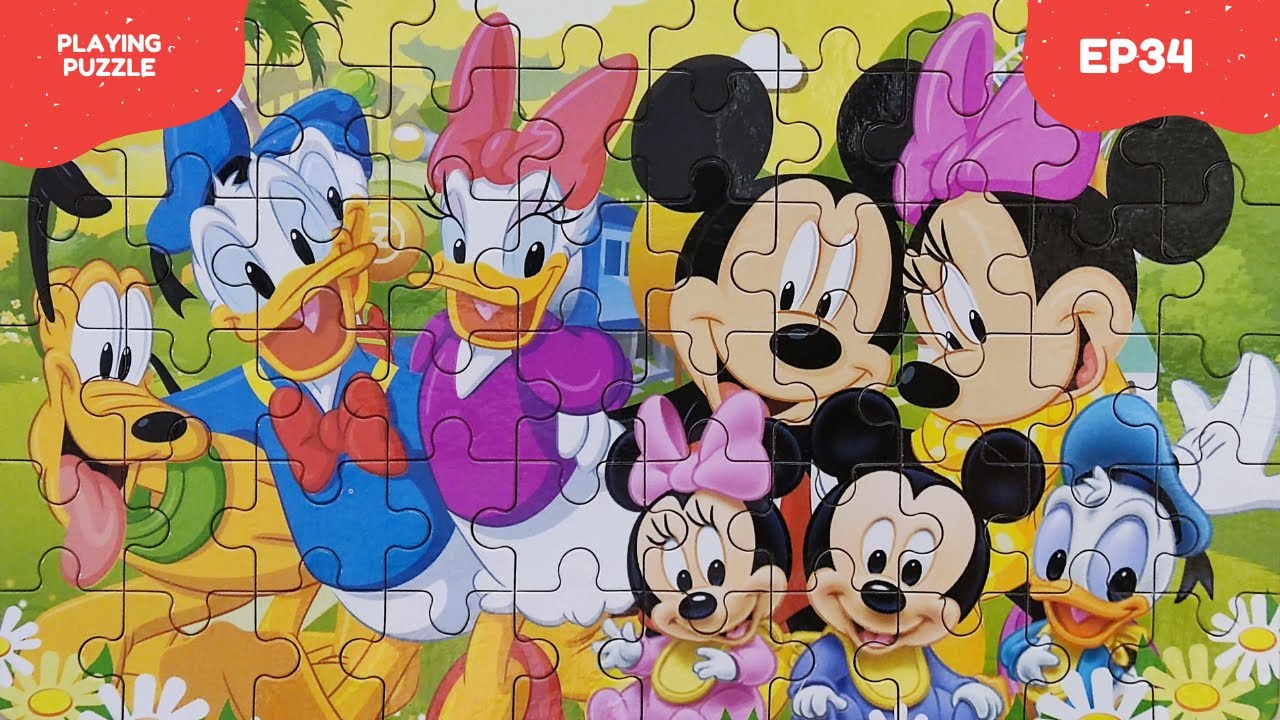 Mickey Mouse : Happy Friendship - Disney animated puzzles for kids ...