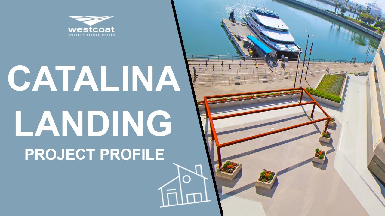 Rehabilitating Catalina Landing With A Waterproof Surface! - YouTube