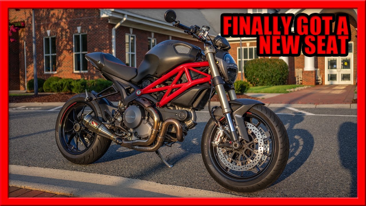 Ducati Performance Comfort Seat Review - YouTube