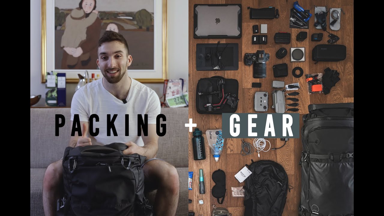 Pack With Me | PACKING my GEAR for an 8 MONTH BACKPACKING/PHOTOGRAPHY ...
