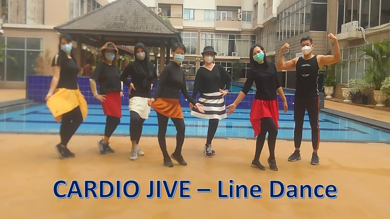 Cardio Jive - Line Dance - YouTube