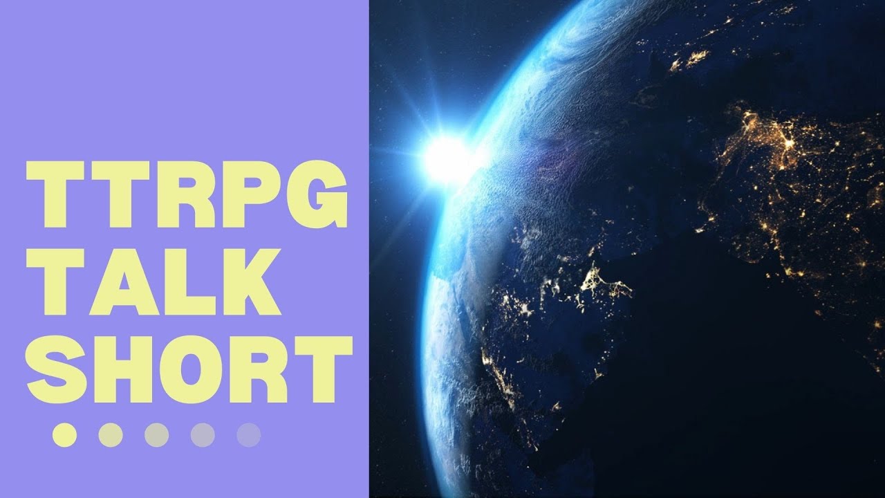 TTRPG Talk Short - Galactic 2e & Going Rogue 2e - YouTube
