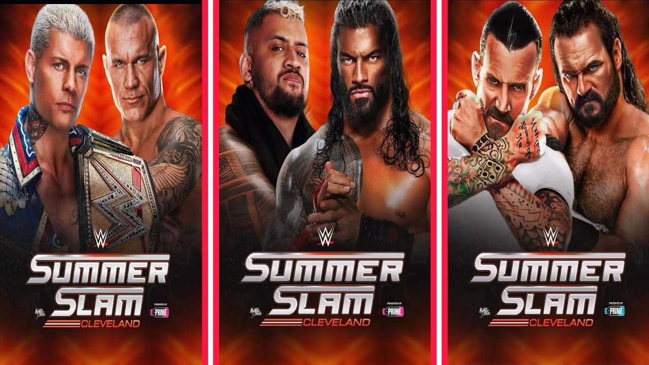 WWE SummerSlam 2024 - Match Card Predictions [V1] - YouTube