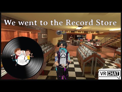 (VRChat) Trip to the record store - YouTube