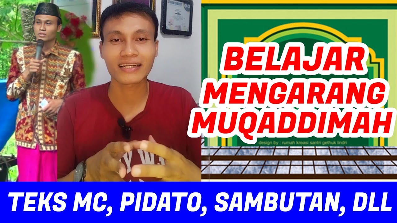 Hairil Fatah ‼️ Muqaddimah Teks MC, Pidato, Sambutan Berakhiran Huruf ...