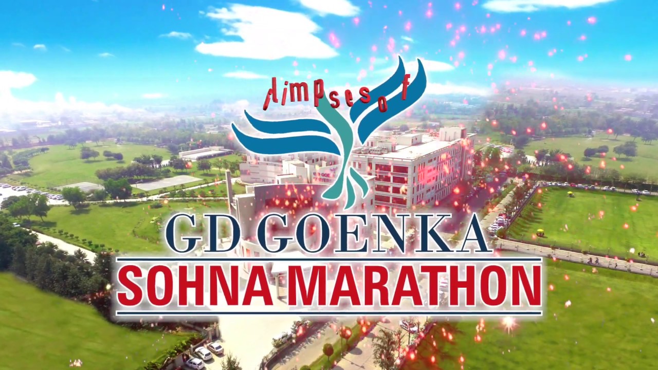 Glimpses of GD Goenka Sohna Marathon - YouTube