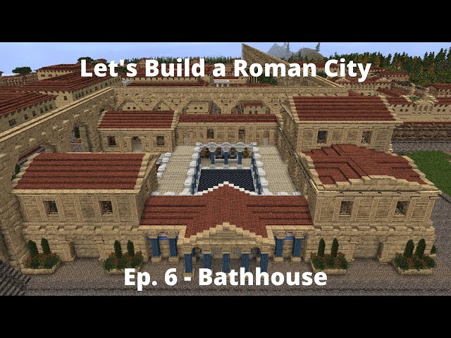 Minecraft Roman City Buildings