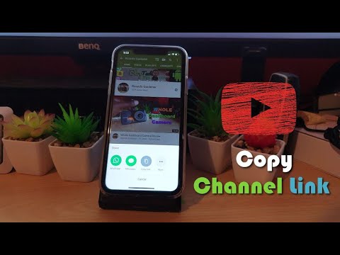 How to Copy YouTube Channel Link in Mobile - YouTube