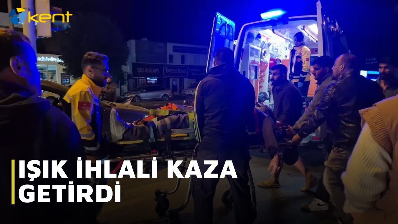 IŞIK İHLALİ KAZA GETİRDİ - YouTube