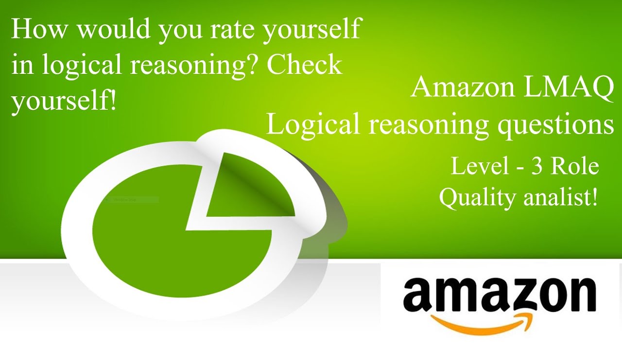 Amazon LMAQ Logical reasoning questions for the interview - YouTube