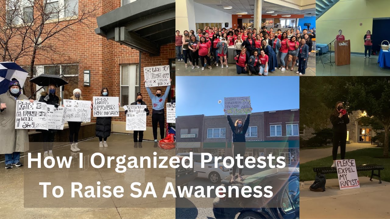 How I Organized Protests to Raise SA Awareness - YouTube